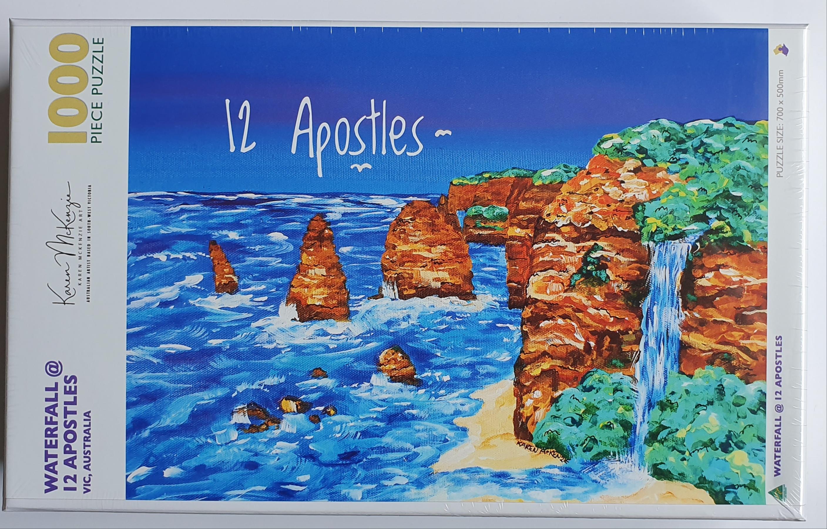 Jigsaw Puzzle Blue Waterfall At 12 Apostles Jigsaw Puzzle Blue Waterfall At 12 Apostles